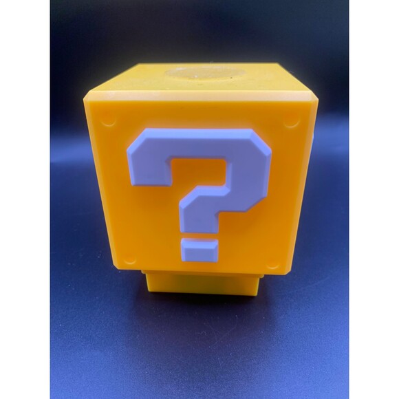 Accents | Super Mario Bros Question Mark Yellow Block Night Light Sold ...